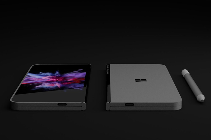 In Pics: Microsoft Surface Phone Concept Renders - Gizbot