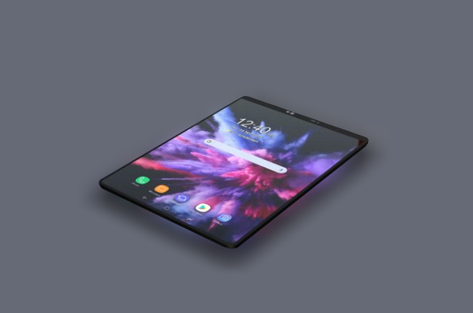 In Pics: Samsung Galaxy F Concept Design - Gizbot