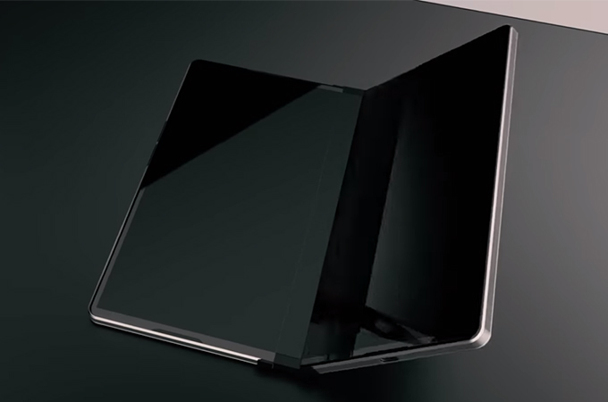 In Pics: Microsoft Surface Foldable Concept Phone - Gizbot