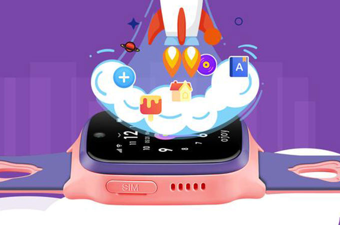 In Pics: OJOY A1 4G LTE Kids Smartwatch - Gizbot
