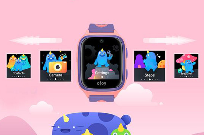 In Pics: OJOY A1 4G LTE Kids Smartwatch - Gizbot