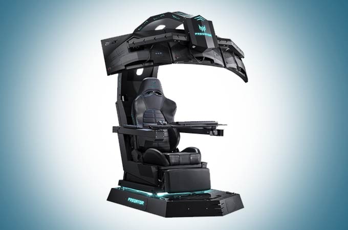 In Pics: Acer Predator Thronos Full Setup - Gizbot