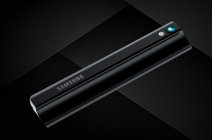 In Pics: Samsung Galaxy Stick Smartphone Concept Design - Gizbot