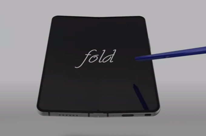 In Pics: Samsung Galaxy Note Fold Concept - Gizbot