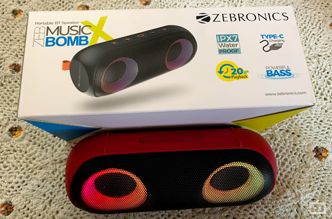 In Pics: Zebronics Zeb-Music Bomb X Review - Gizbot