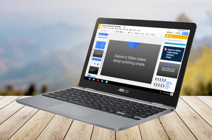 In Pics: ASUS Chromebook C223 - Gizbot