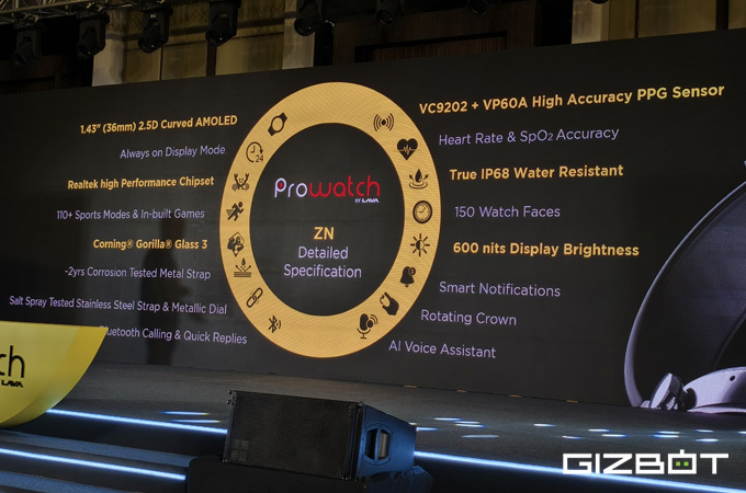 In Pics: Lava Launches Prowatch Series in India - Gizbot