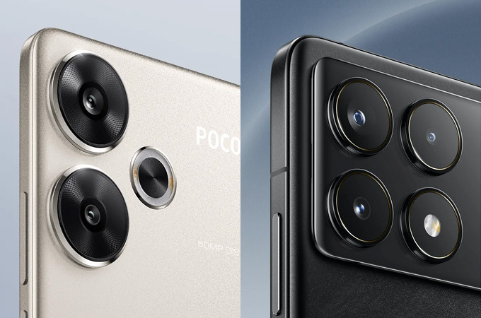 In Pics: Poco F6 vs Poco F6 Pro - Gizbot