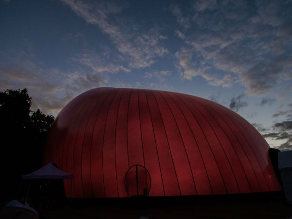 worlds first inflatable concert hall arrives in japan - Tamil Gizbot