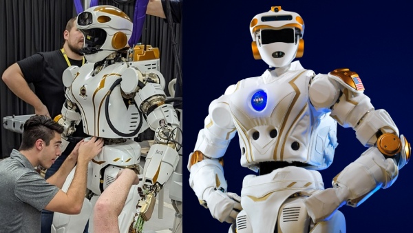 NASA சீக்ரெட்டாக உருவாக்கிய மனித உருவ ரோபோ! | NASA’s Valkyrie humanoid ...