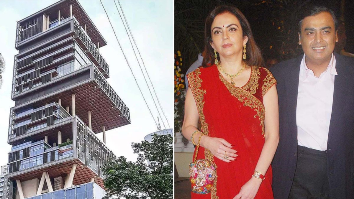 முகேஷ் அம்பானியின் Antilla வீட்டின் ஒரு மாத கரண்ட் பில்.. கேட்கவே தலை ...