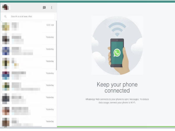 6 Things You Absolutely Need to Know About Whatsapp Web - Telugu Gizbot
