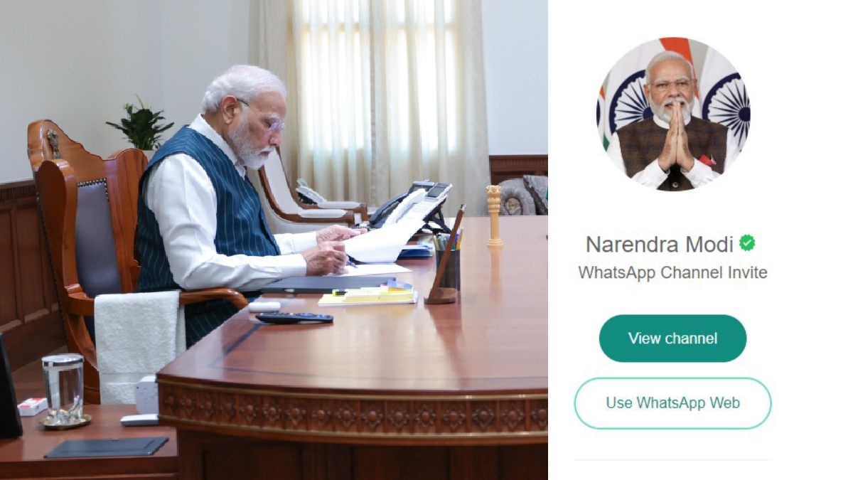 ప్రధాని నరేంద్ర మోడీ Whatsapp ఛానల్ ని ప్రారంభించారు! ఎలా జాయిన్ ...