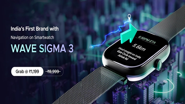 ధర రూ.1,199 కే 7 రోజుల బ్యాటరీ లైఫ్‌, నావిగేషన్ ఫీచర్‌తో బోట్‌ స్మార్ట్ ...