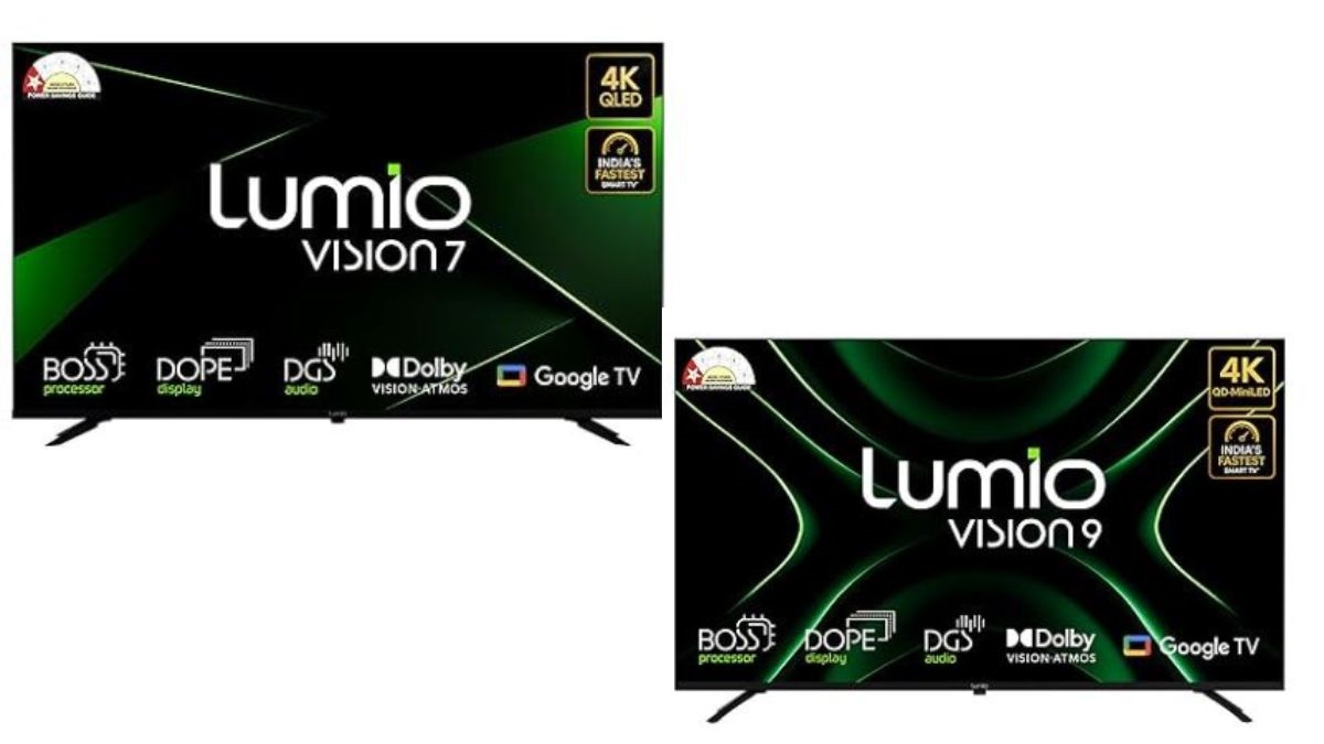 Lumio నుంచి సరికొత్త Vision సిరీస్‌ స్మార్ట్ టీవీలు.. ధరలు, ఆఫర్లు ఇవే!|Lumio Vision 9 (QD-Mini ...
