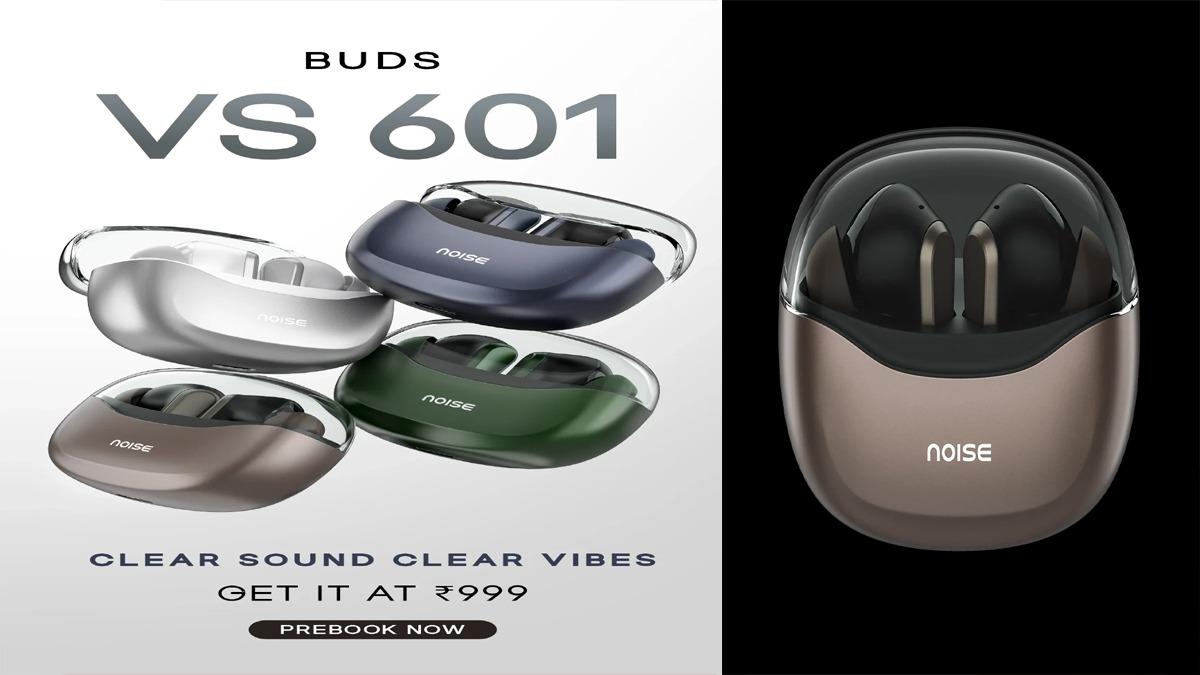 10mm డైనమిక్ డ్రైవర్లు, 50 గంటల ప్లేటైమ్‌తో అదరగొట్టే Noise Buds VS601 ...