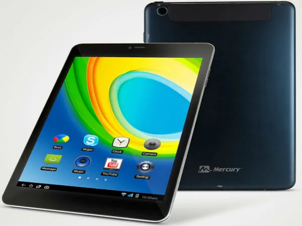 Mercury mTab Air: 7.85 Inch Tablet With 3G Voice Calling Launched For ...