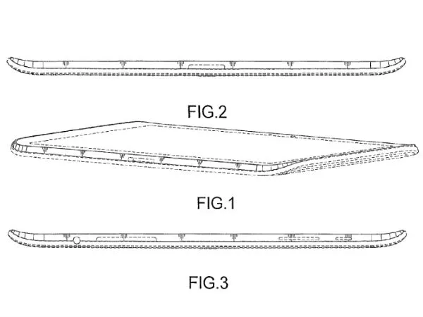 Samsung's New Tablet Design With Curved Margins Show Up in Patent ...