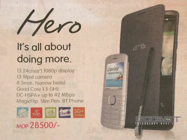 Exclusive: Alcatel Set to Debut OneTouch Hero 2 This July - Gizbot News